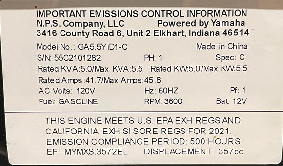 Refurbished Generators – NSPGEN